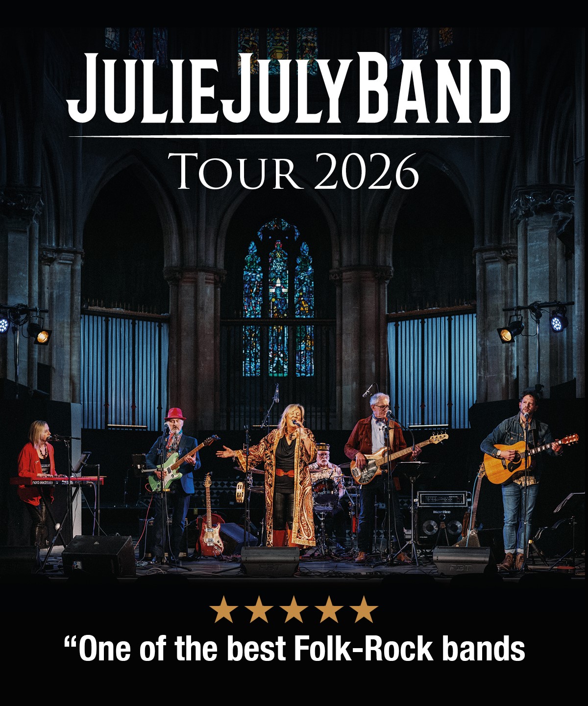 Julie July Band – Folk Rock Experience » The Albany Theatre