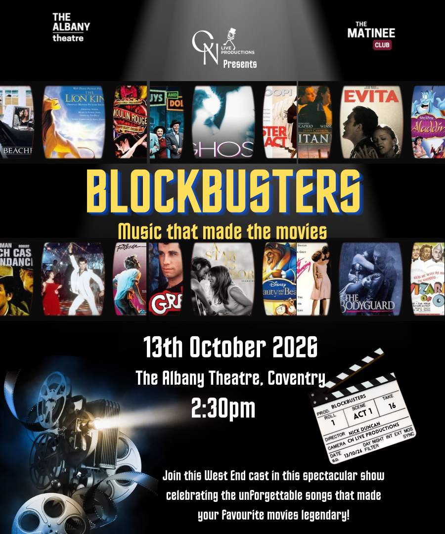 Blockbusters - The Music that Made the Movies » The Albany Theatre